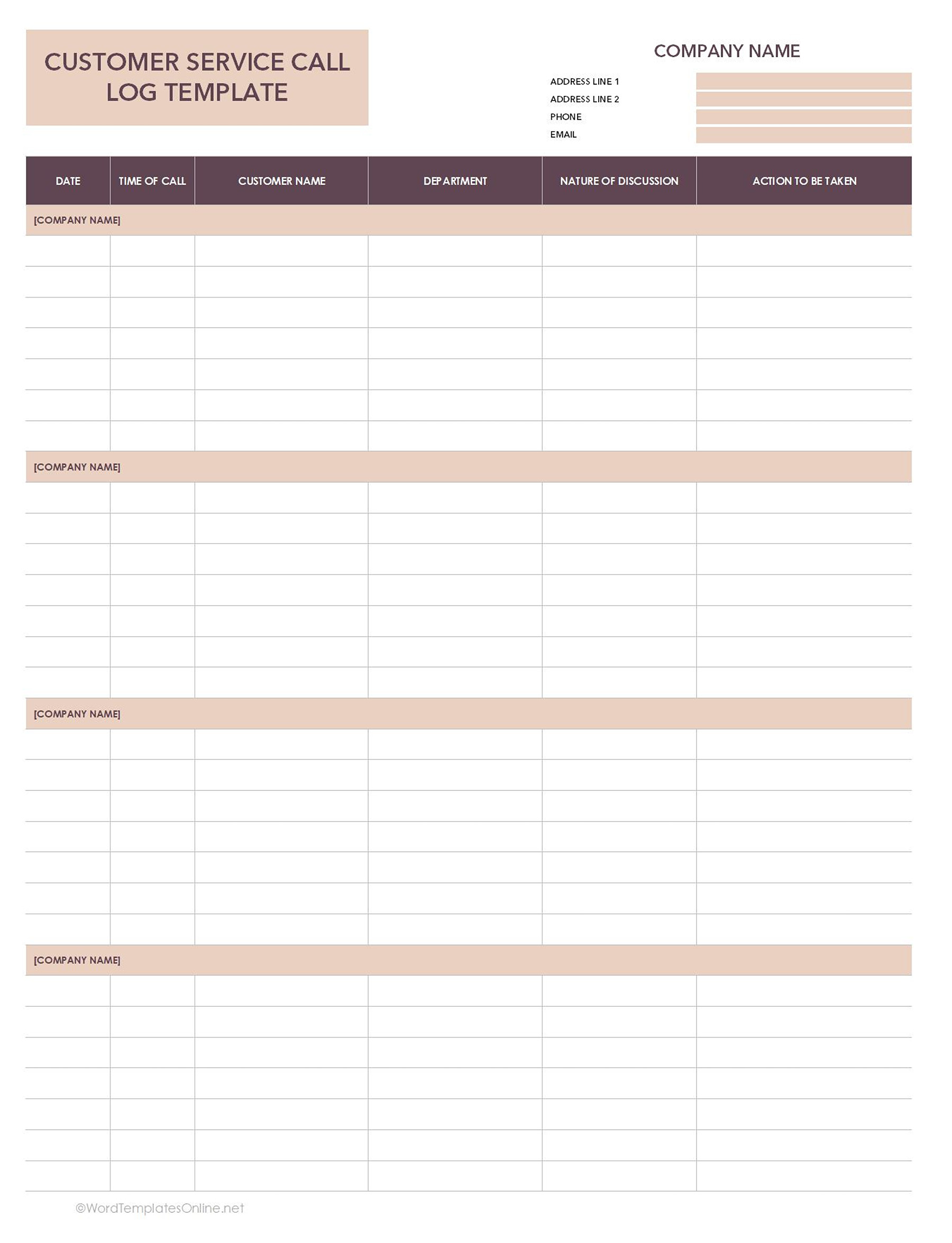 Free Log Sheets & Templates for Better Tracking