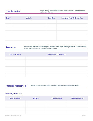 Free Corrective Action Plan Templates (Word, Google Docs)