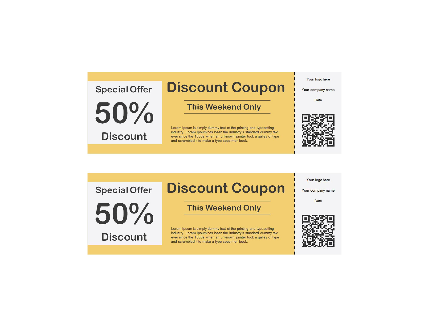 18 Free Coupon Templates (Edit in Word and PowerPoint)