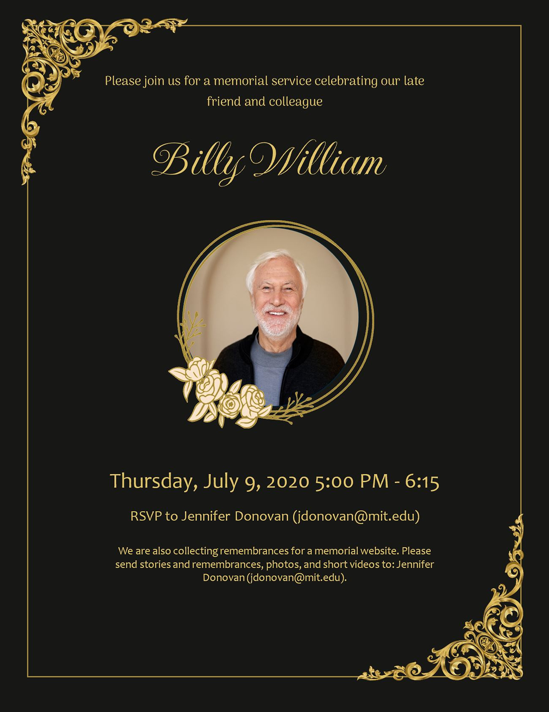 Free Funeral Invitation Templates (Word, Google Docs)