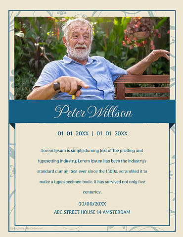 Free Funeral Invitation Templates (Word, Google Docs)
