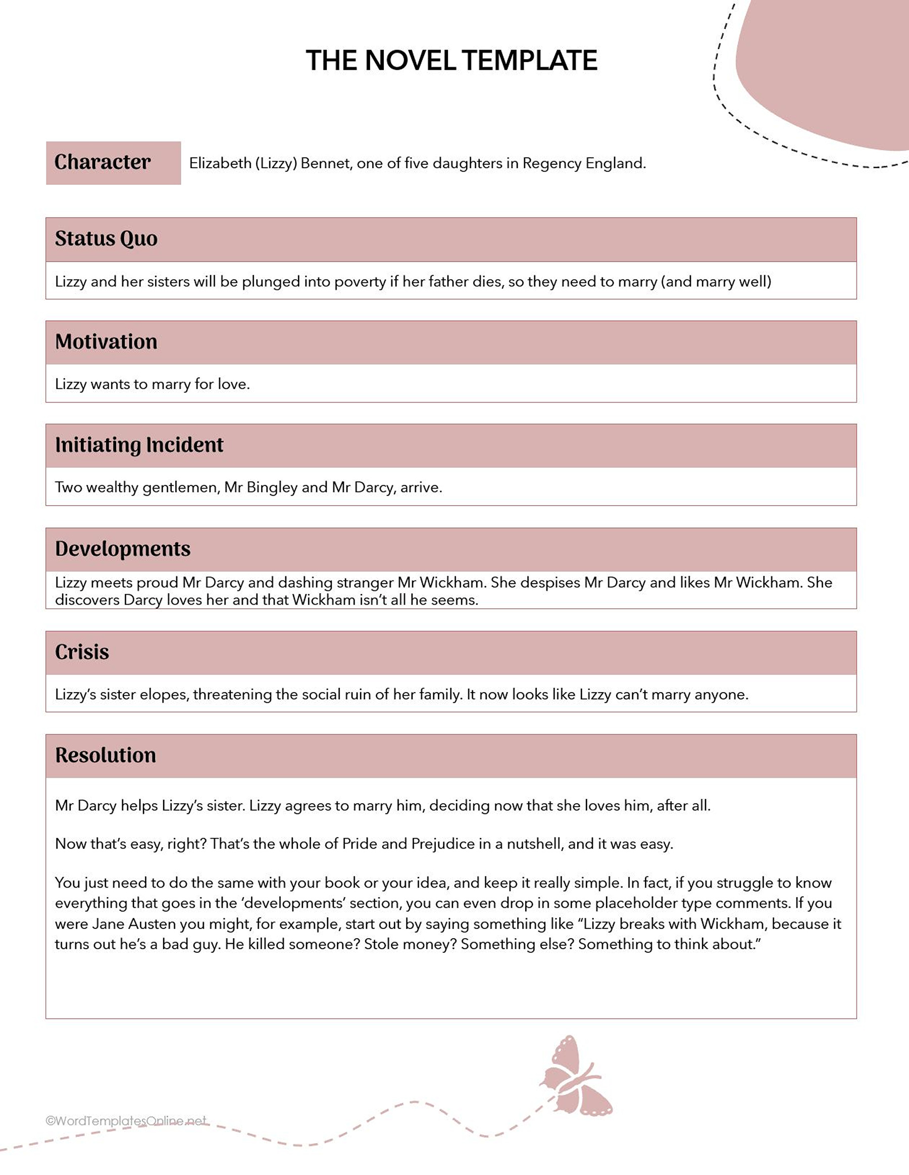 Free Story Outline Templates (Word - Google Docs)