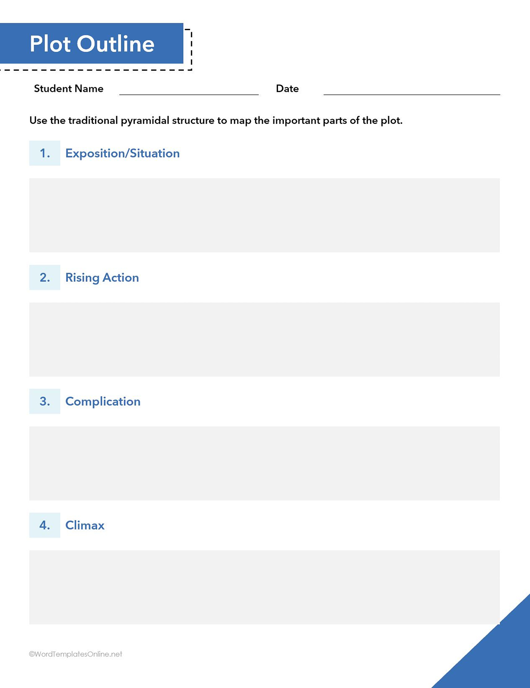 Free Story Outline Templates (Word - Google Docs)
