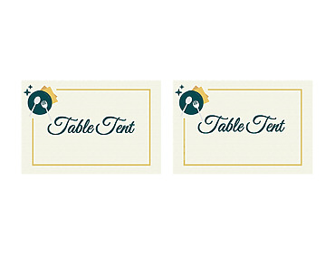 20 Free Table Tent Templates (Edit & Printable)