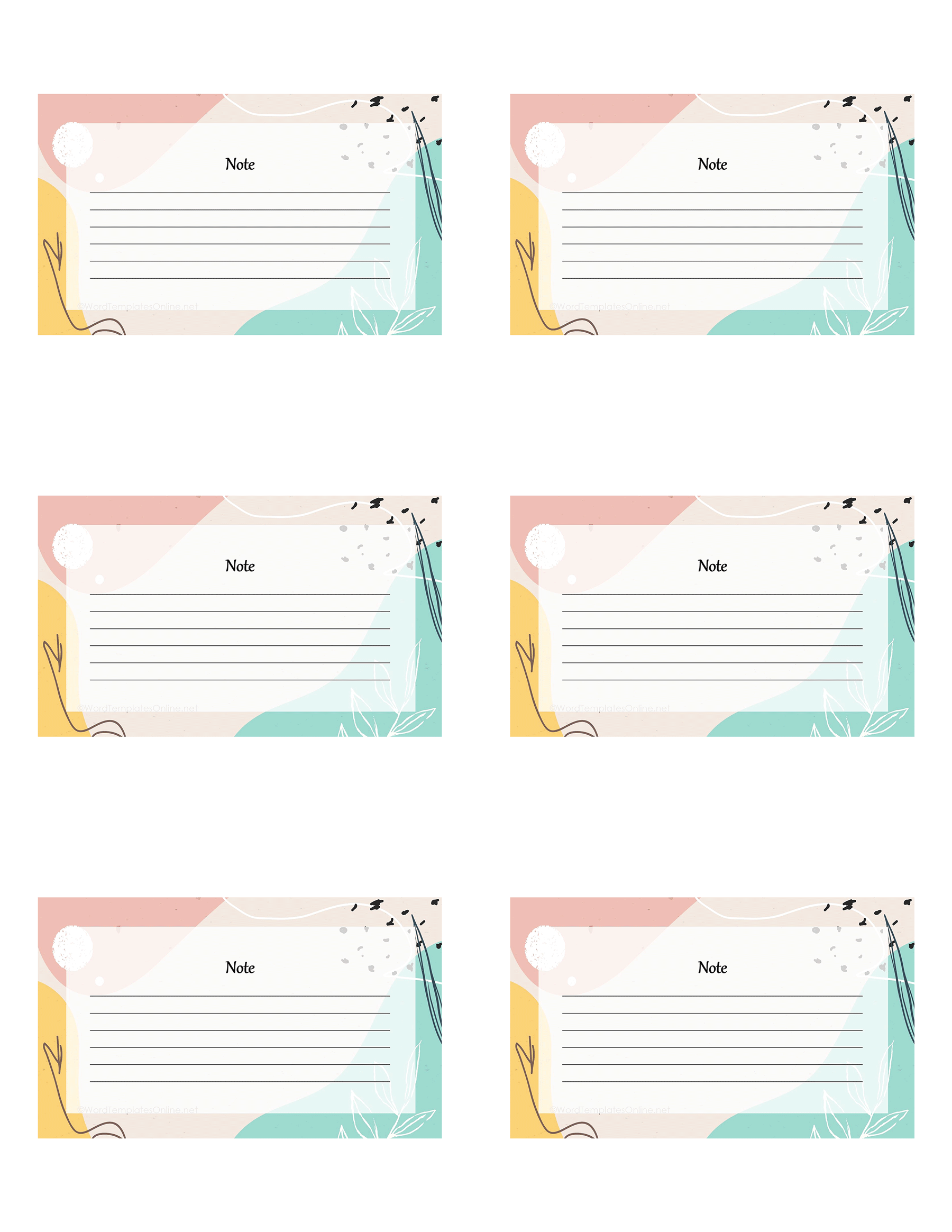 Free Templates to Design Cards of Any Kind