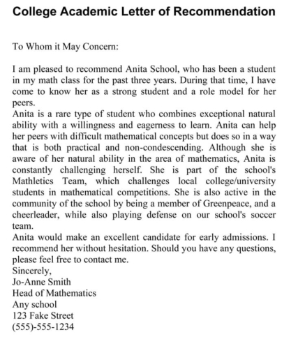 22 Best Academic Recommendation Letter Samples