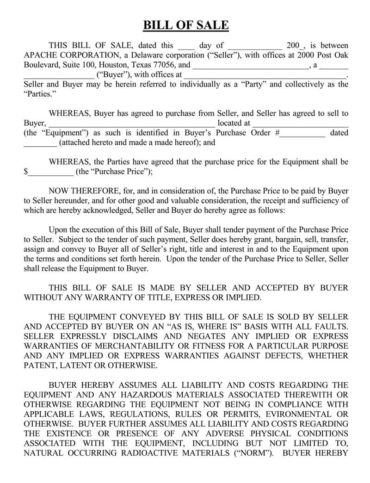 Business Bill of Sale Forms (Guide+ Samples)