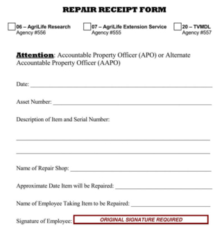 14 Free Mechanic Receipt Templates (Service, Repair)