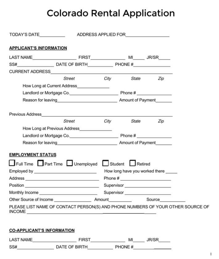 Free California Rental Application Forms [Laws & Obligations]