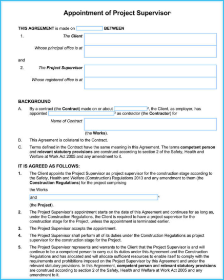 Sample Contractor Appointment Letters