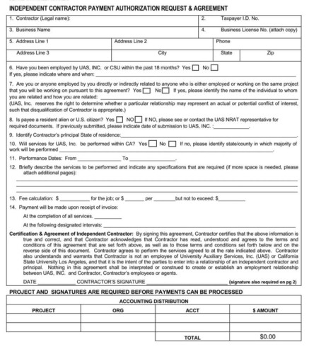 18+ FREE Contractor Receipt Templates (Word | PDF)