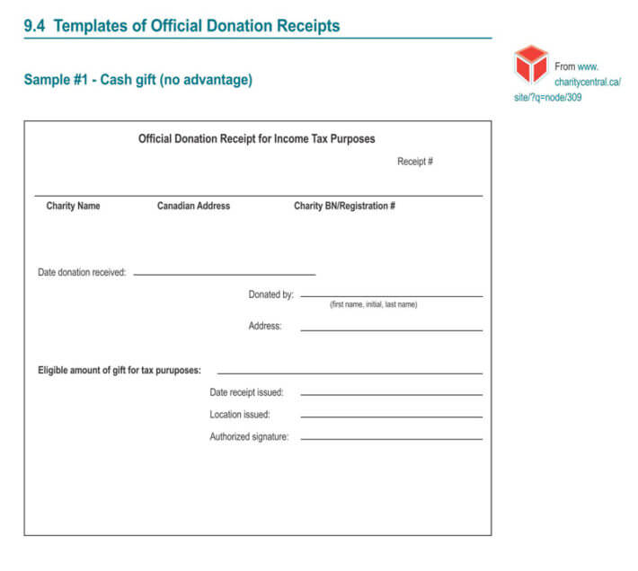 12 Free Official Receipt Templates (Blank & Printable)