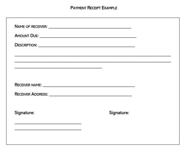 38 Free Payment Receipt Templates (Excel | Word | PDF)