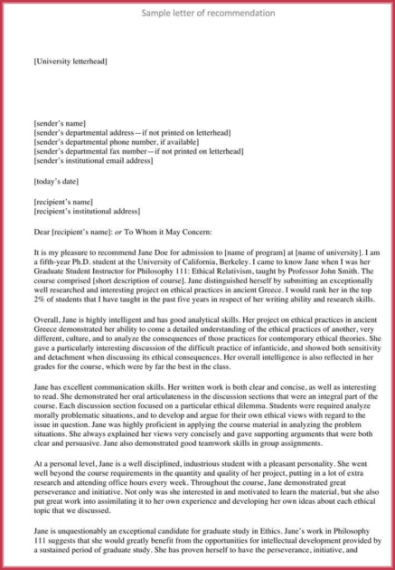 Standard Formal Reference Letter Format (with 8 Best Examples)