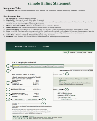 Free Billing Statement Templates (Excel, Word, PDF)