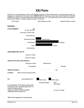 35+ Free IOU (I Owe You) & Debt Acknowledgment Forms