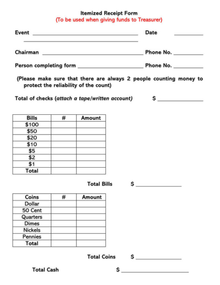 28 Free Sales Receipt Templates (for Word, Excel, PDF)