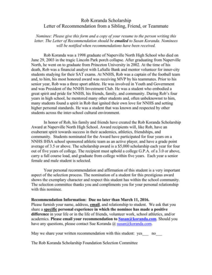 Personal Recommendation Letter for Friend (21 Best Samples)