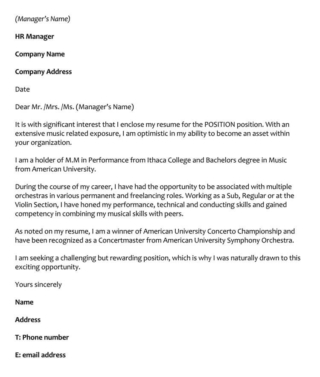 63+ Job Winning Cover Letter Examples