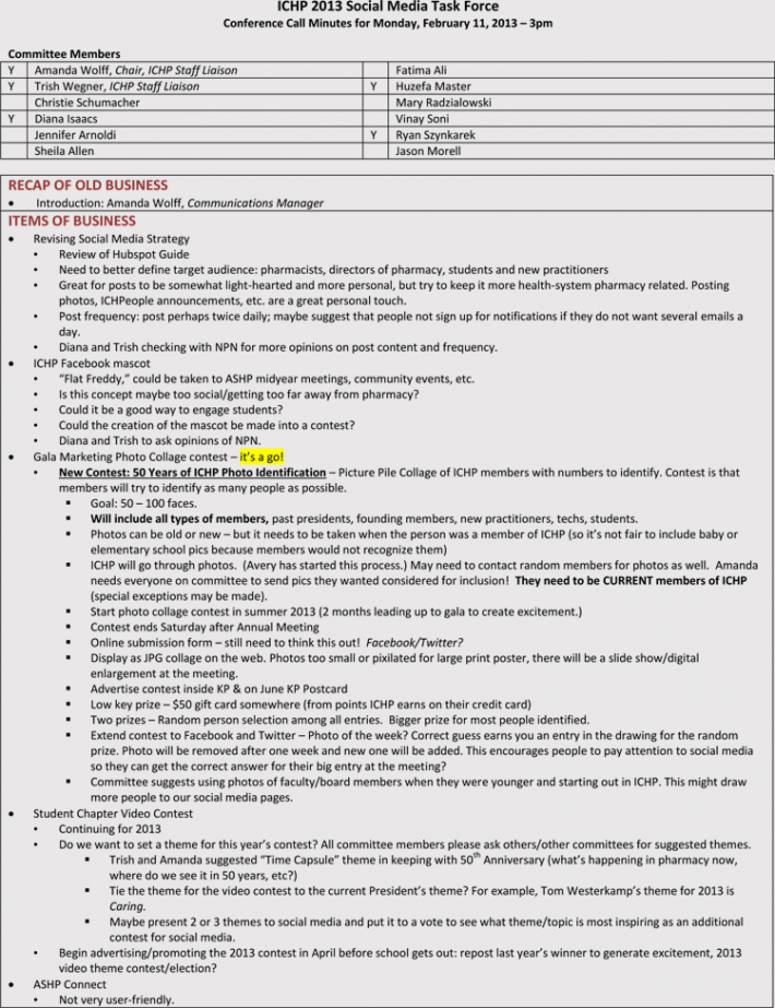 How to Write and Format a Conference Meeting Agenda (with Templates)