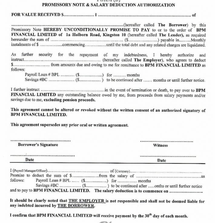 40 Free Unsecured Promissory Note Templates (Word | PDF)