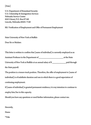 42 Employment Verification Letter Samples & Templates