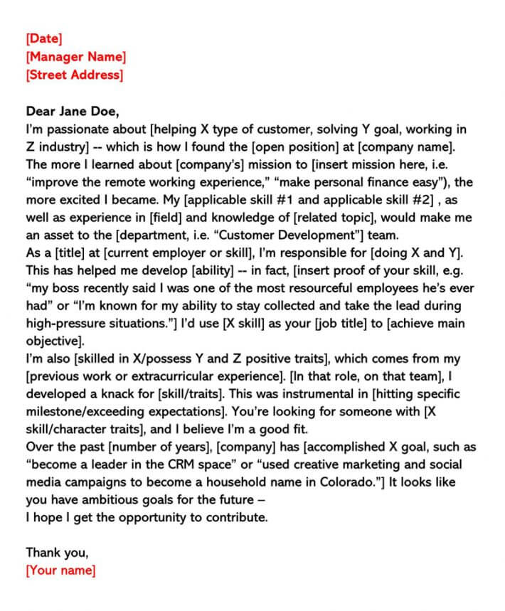 Best Sales Cover Letter Examples [How to Write]