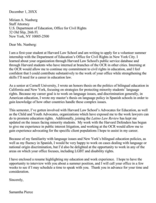 Summer Job Cover Letter Examples (Writing Tips)