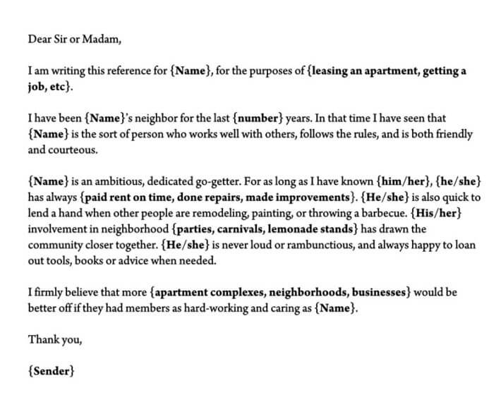 40 Samples of Character Reference Letters (Court, Immigration)