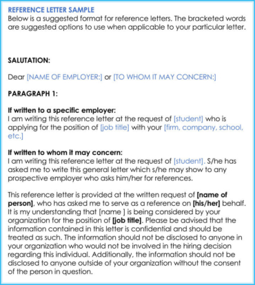 Writing a Reference Letter for Teacher (Samples)