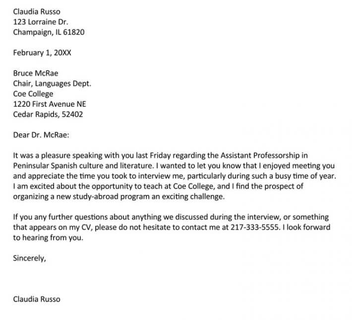 Thank You Email After Phone Interview (28 Best Examples)