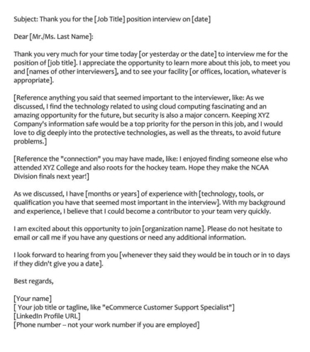 Thank You Email After Phone Interview (28 Best Examples)