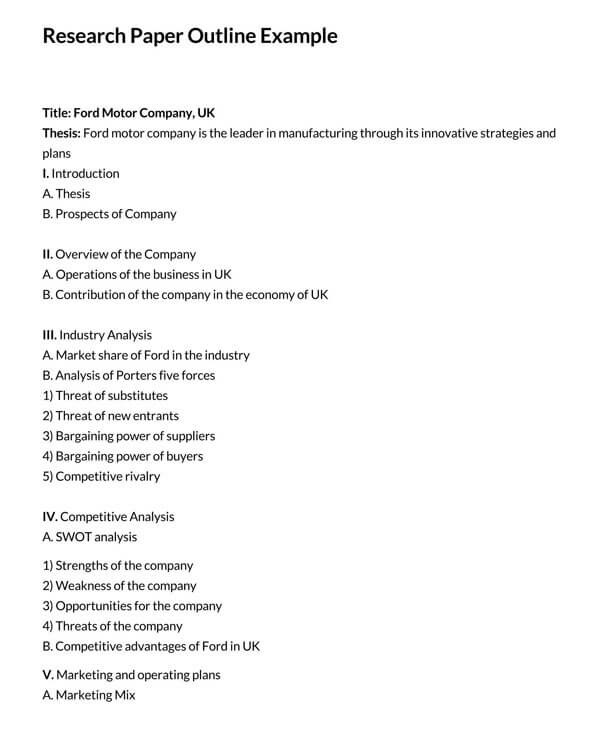 7 Best Research Paper Outline Examples (Guide + Tips)