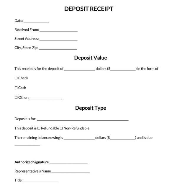 30 Free Payment Receipt Templates (Word | Excel)