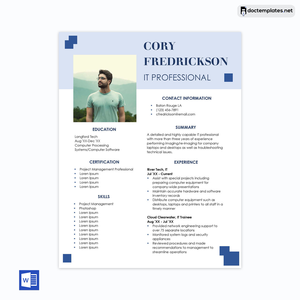 8 Best Entry-Level Resume Templates For IT Professionals