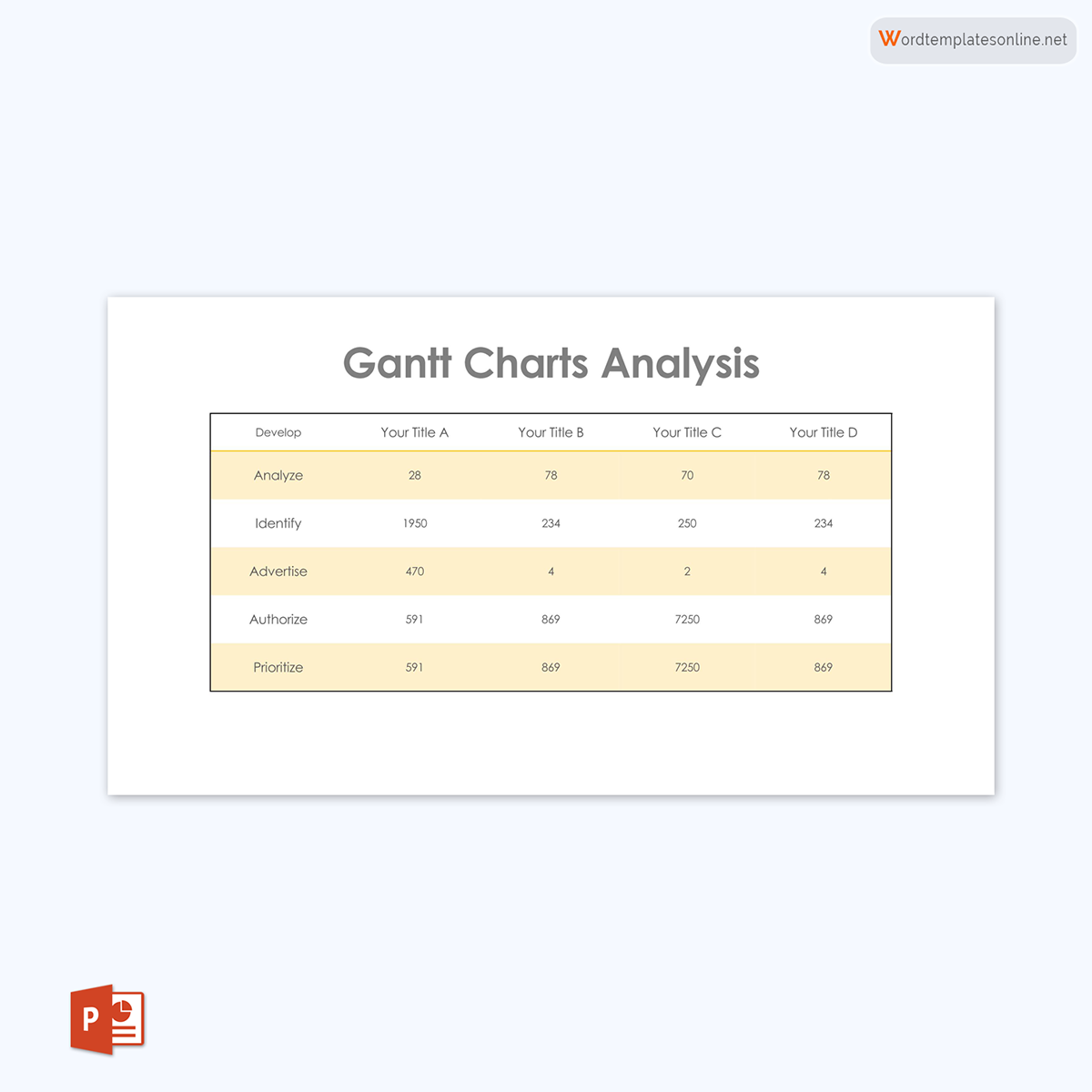 35 Free Gantt Chart Templates (PPT, Excel) - How To Use It?