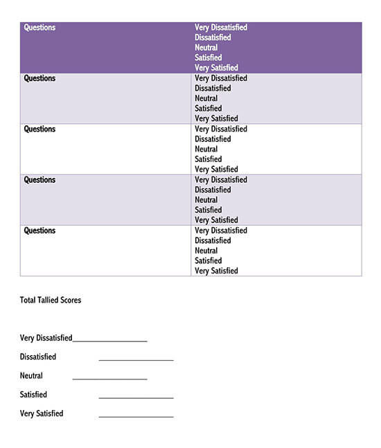 Likert Scale: How to Prepare (20+ Free Templates) | Word - PowerPoint