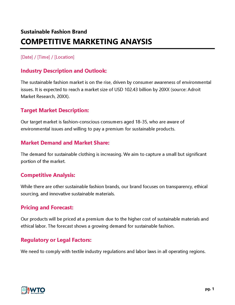How To Conduct A Market Analysis (Free Templates & Examples)
