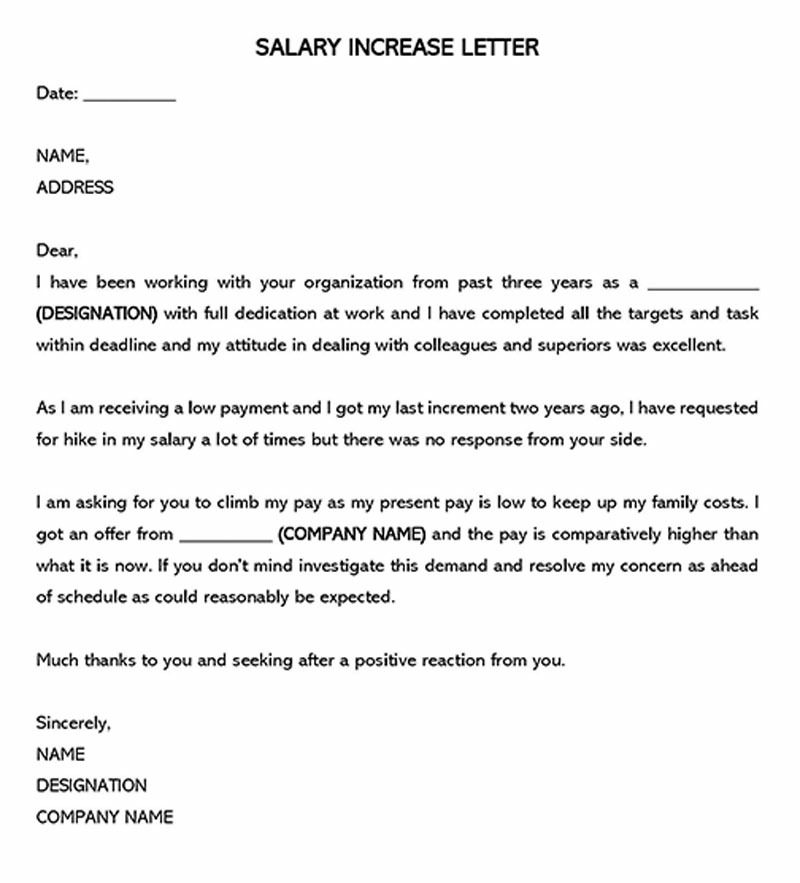 How to Ask for Salary Increase (15 Best Sample Letters)