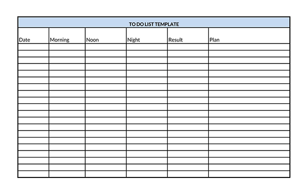36 Free Checklist Templates - Printable - (Excel - Word)